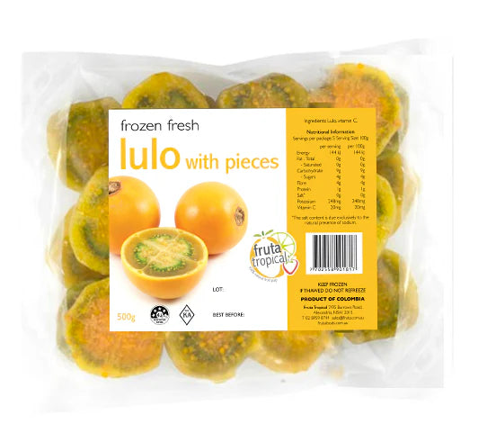 Frozen Lulo Pieces - 500g – My Store